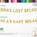 Custom Last Splash Banner, Mermaid Bachelorette Banner, Last Splash ...