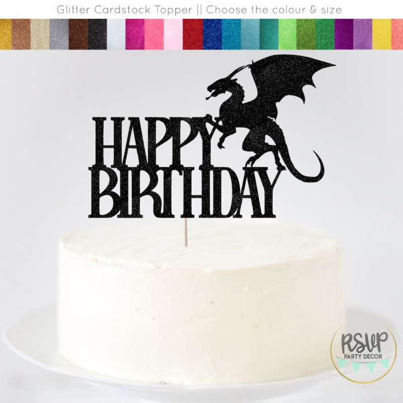Dragon Cake Topper - Etsy
