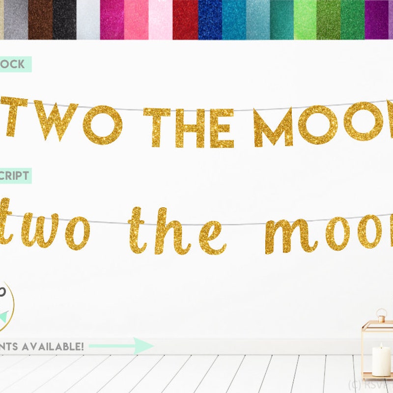 Moon Banner - Etsy