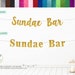 Sundae Bar Banner Sundae Station Sign Ice Cream Bar Banner - Etsy