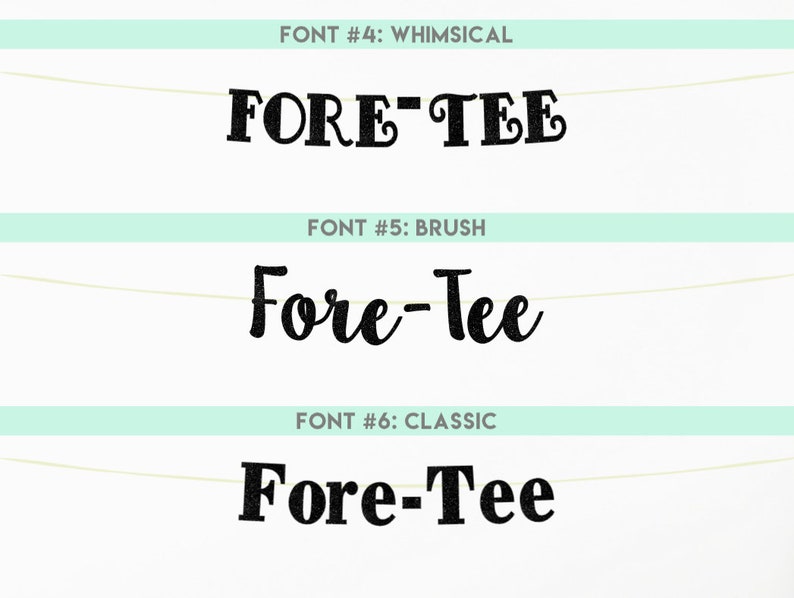 Fore-tee Banner, Golf Hole Garland, Golf 40th Birthday Party Decor ...