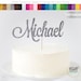 Custom Name Cake Topper - Etsy Canada