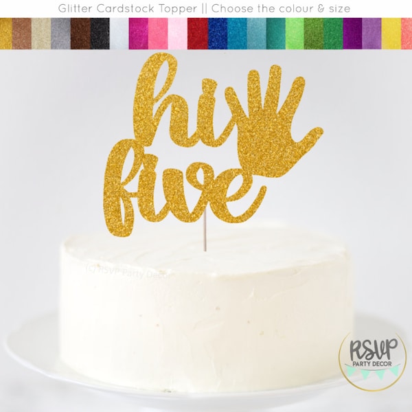 Hi Five Birthday - Etsy