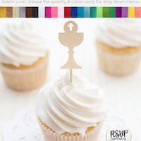 First Communion Edible Cake Topper Licensed - 7.5" Round - Etsy