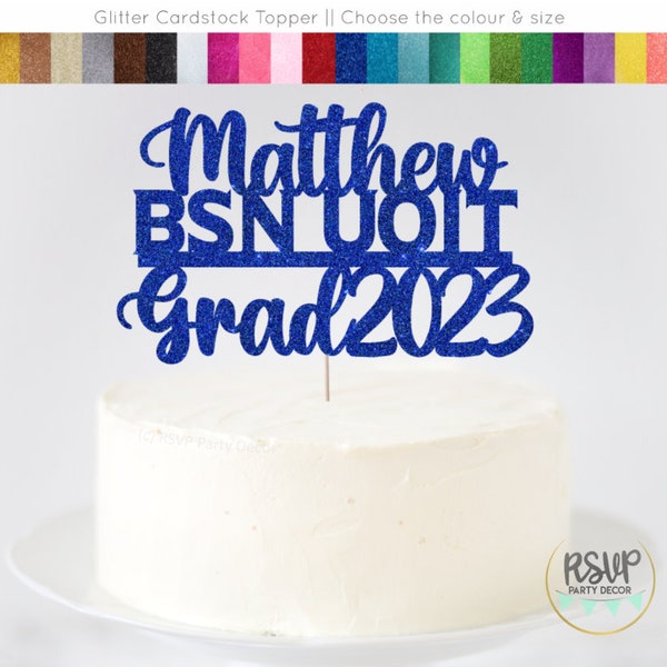 Banner Cake Topper - Etsy