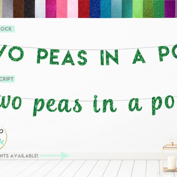 Two Peas in a Pod - Etsy