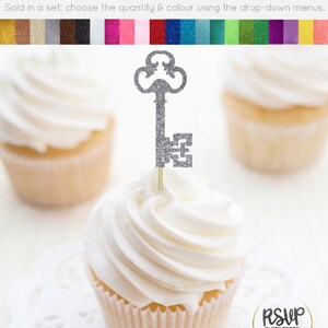 Key Cupcake Toppers, Key Food Picks, Housewarming Party Decorations ...