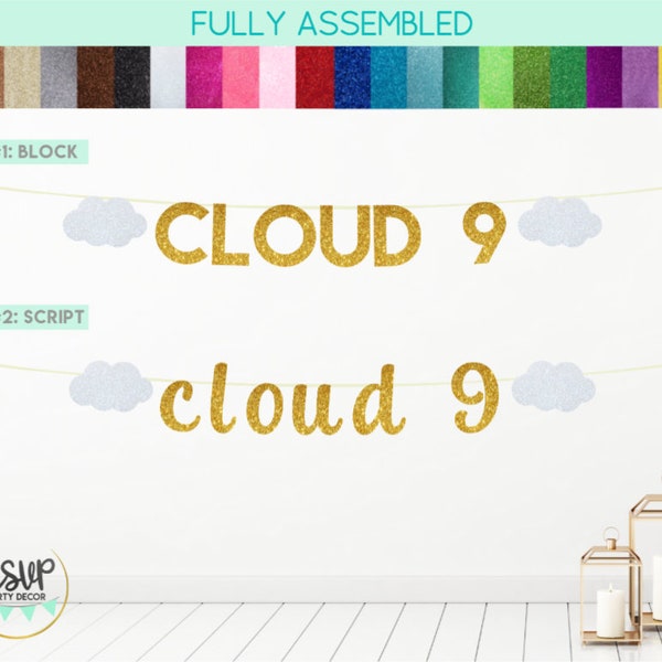 Nine I Banner - Etsy