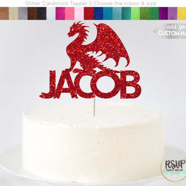 Dragon Cake Topper - Etsy