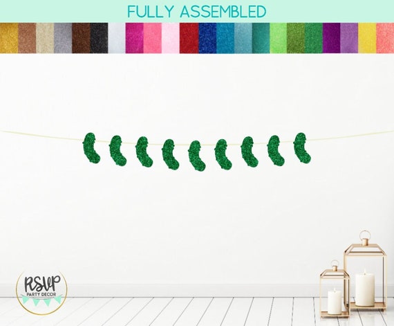 Pickle Garland, Pickle Party Decorations, Dill Pickle Birthday Decor ...