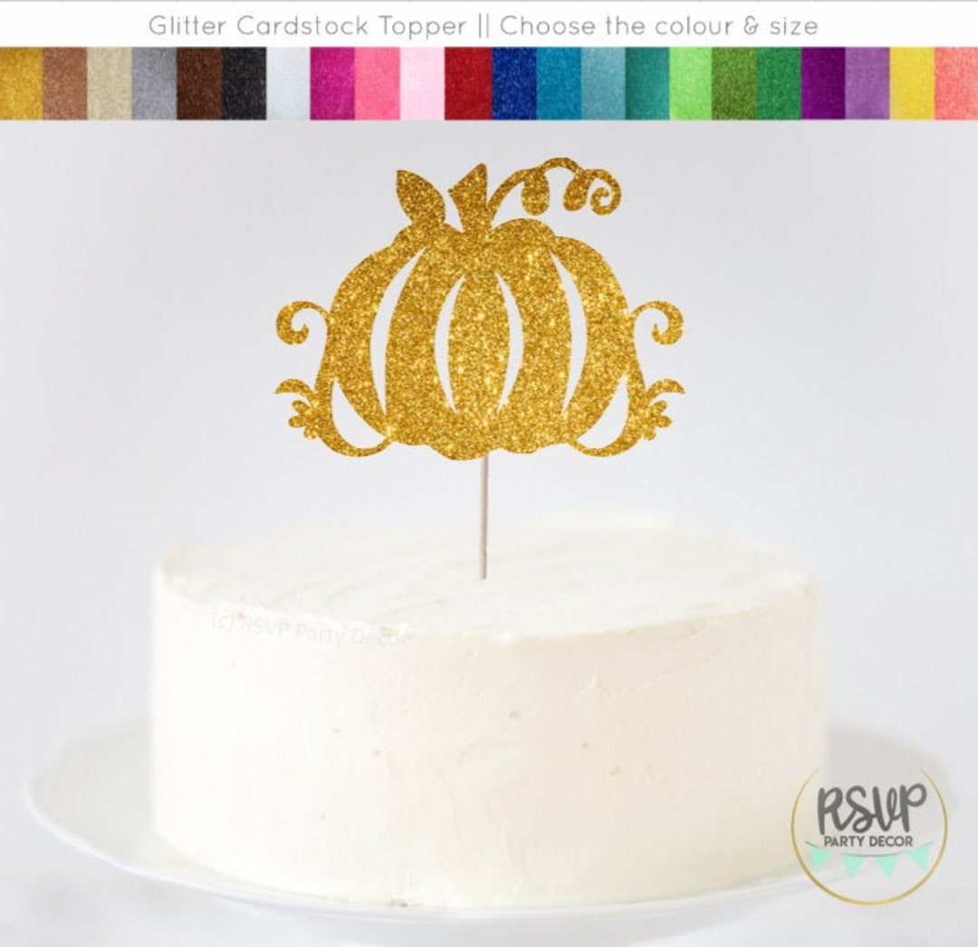 Pumpkin Cake Topper, Little Pumpkin Party Decor, Pumpkin Patch Themed ...
