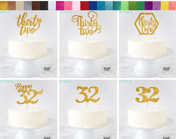 Thirty One Cake Topper 31 Cake Topper Thirtyone Cake Topper | Etsy