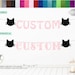 Custom Cat Banner, Kitty Themed Party Decorations, Cat Themed Banner ...