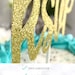 Custom Cake Topper, Name Cake Topper, Custom Name Cake Topper, Glitter ...