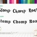 Stomp Chomp Roar Banner, Dinosaur Birthday Banner, Dinosaur Party ...