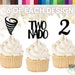 Number 29 Cupcake Toppers, Twenty Nine Food Picks, 29th Birthday ...