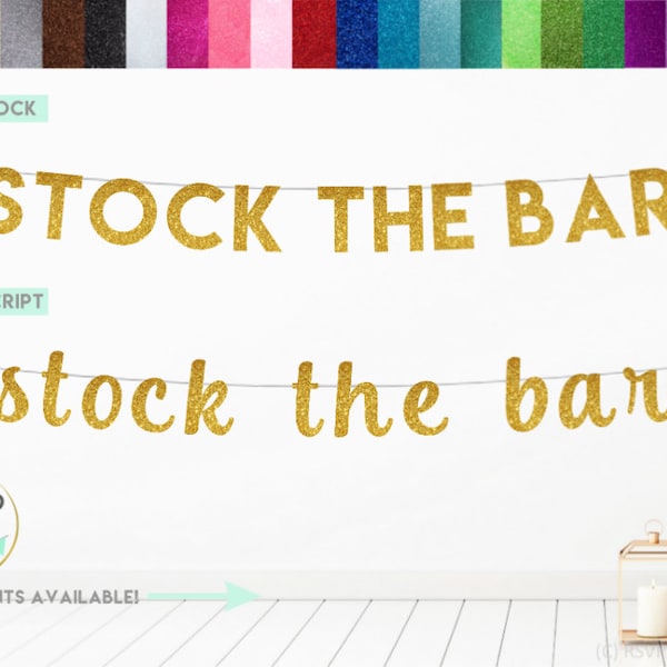 Stock the Bar - Etsy