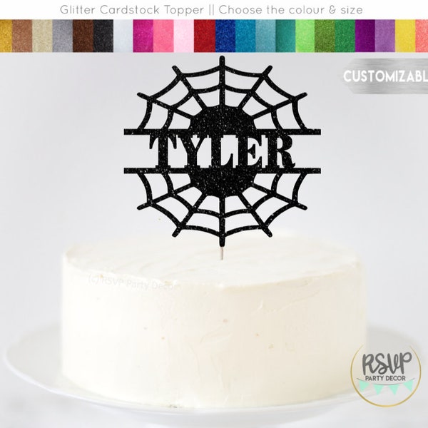 Custom Cake Topper Spider - Etsy