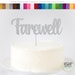 Farewell Cake Topper, Goodbye Cake Topper, Goodbye Party Decor, Office ...