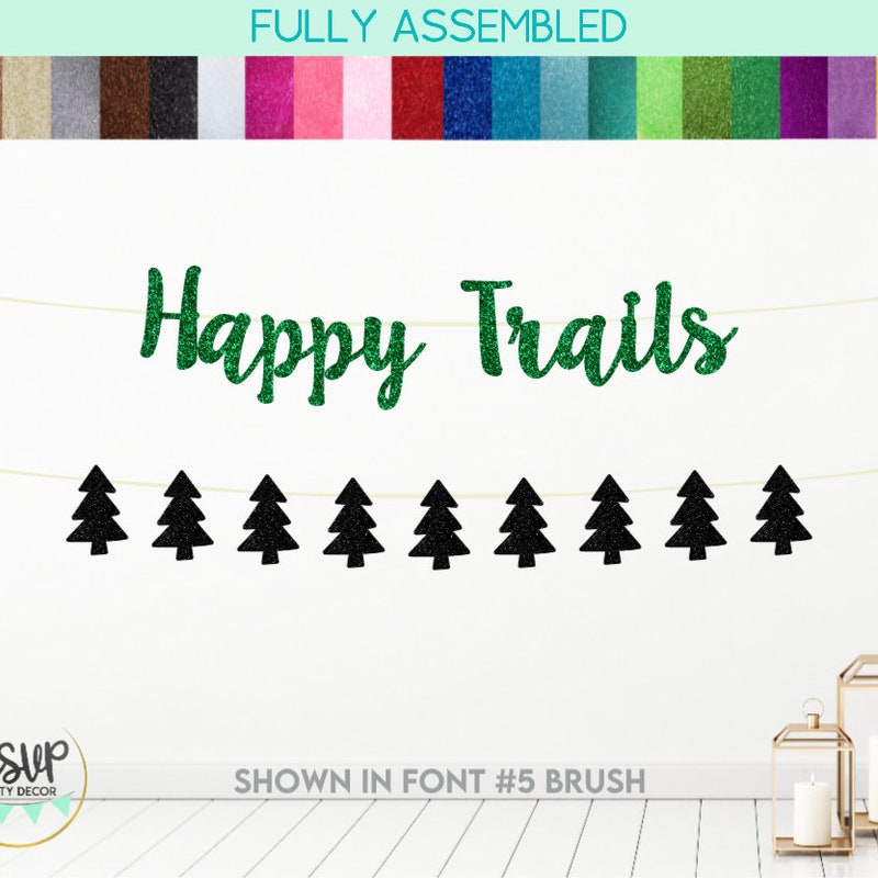 Happy Trails Party - Etsy