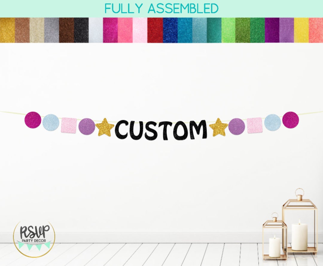 Custom Friendship Bracelet Party Banner, Taylor Friendship Themed Decor ...