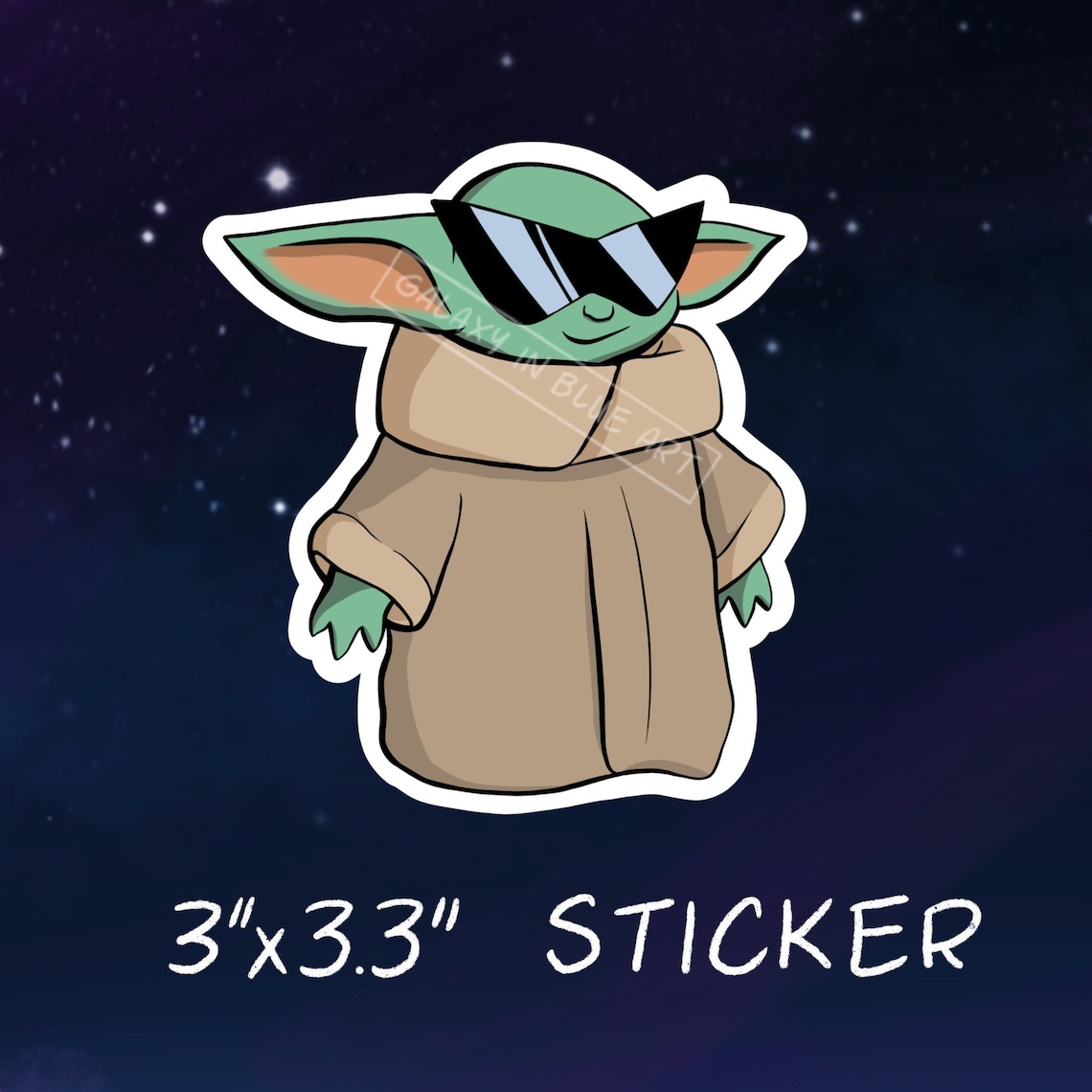 Grogu Squad Leader Vinyl Sticker / Decal - Etsy