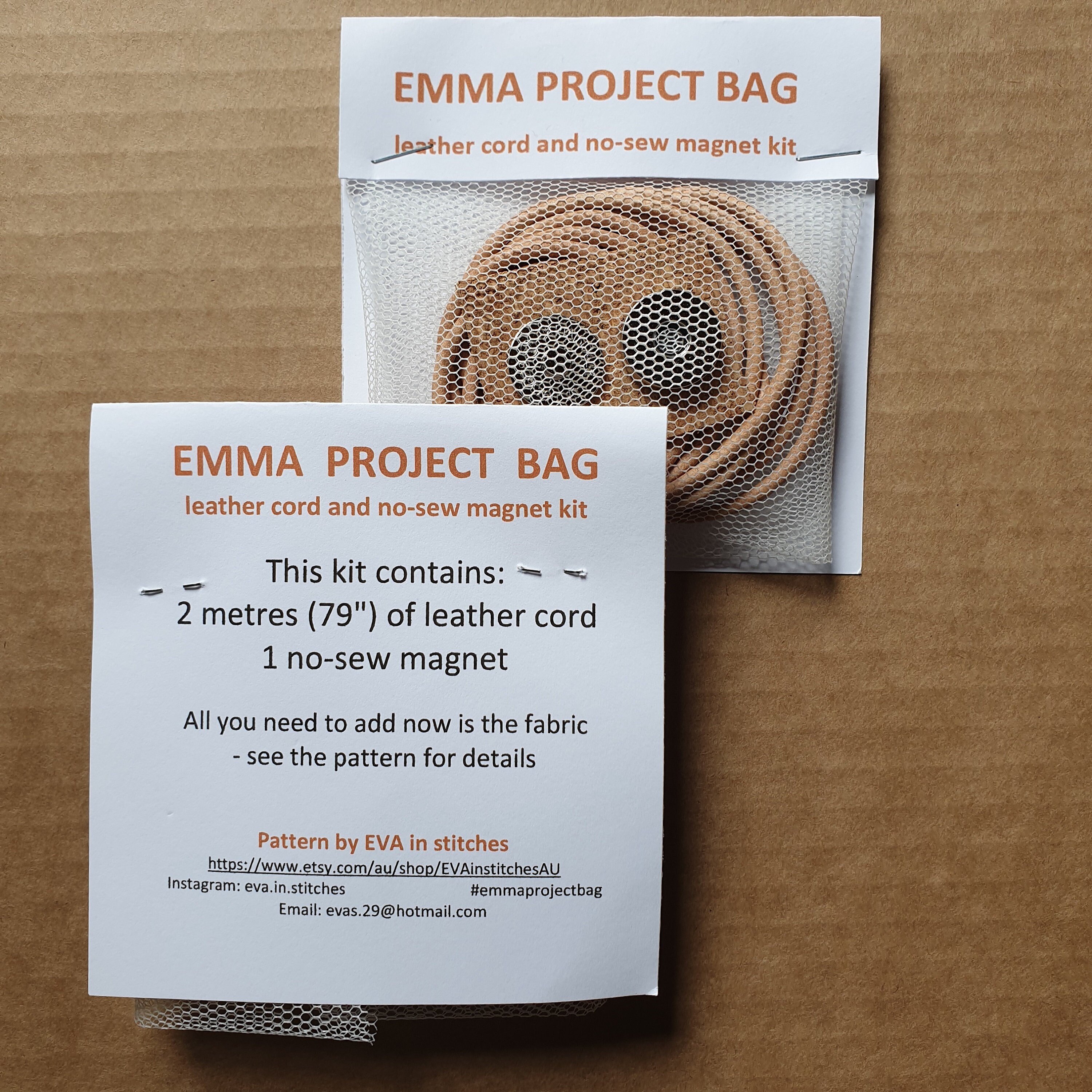 EMMA PROJECT BAG - Hardware Kit - Etsy