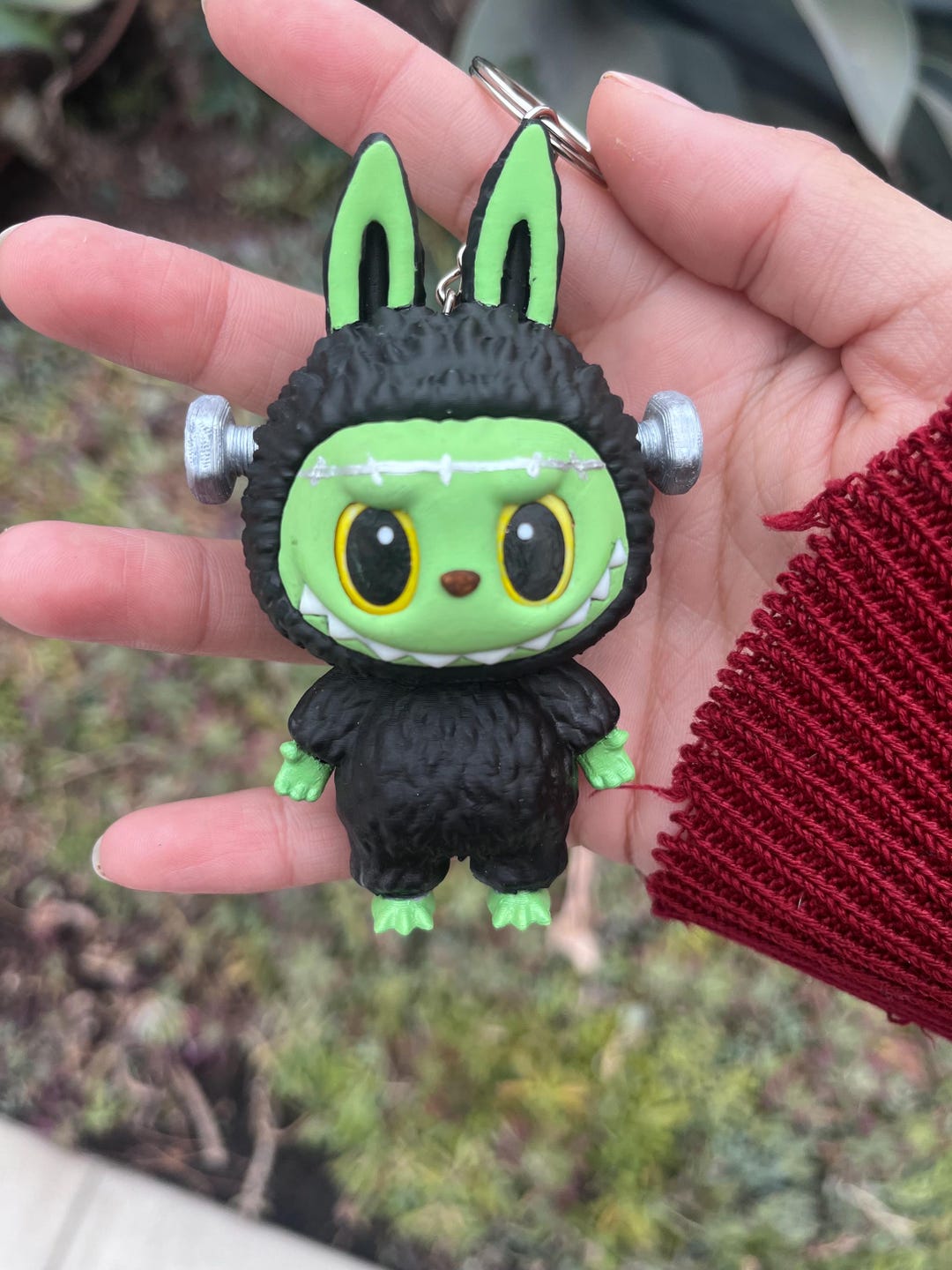 Mini Frankenstein Keychain! - Etsy