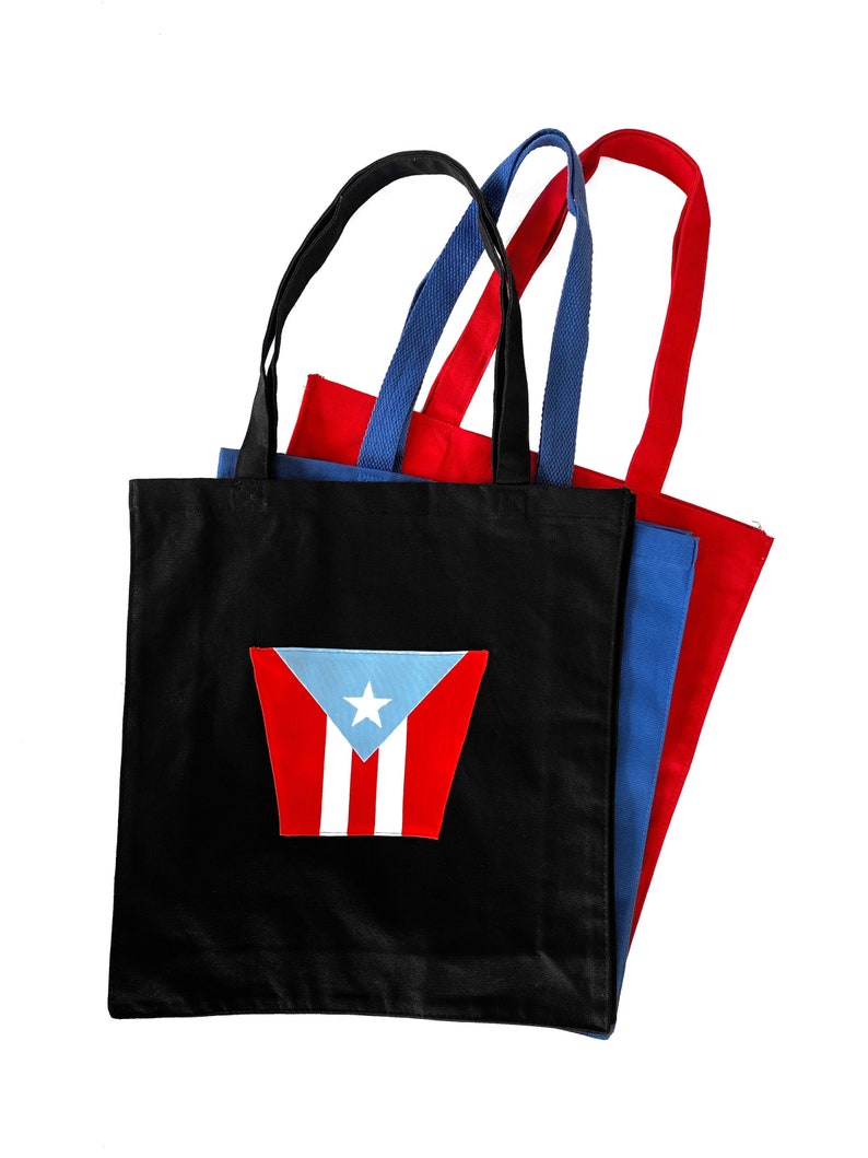 Tote Bag Boricua Bolso Bandera De Puerto Rico Tote Bag - Etsy