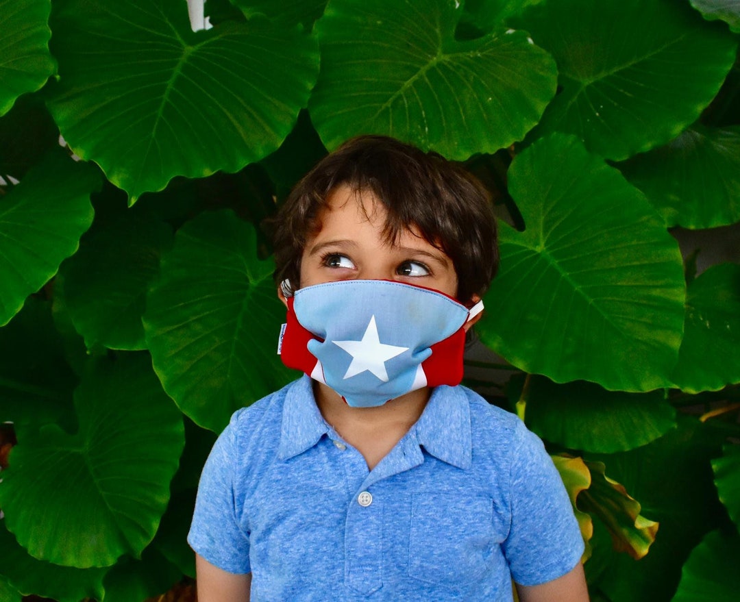 Face Mask Boricua Kids Edition - Etsy