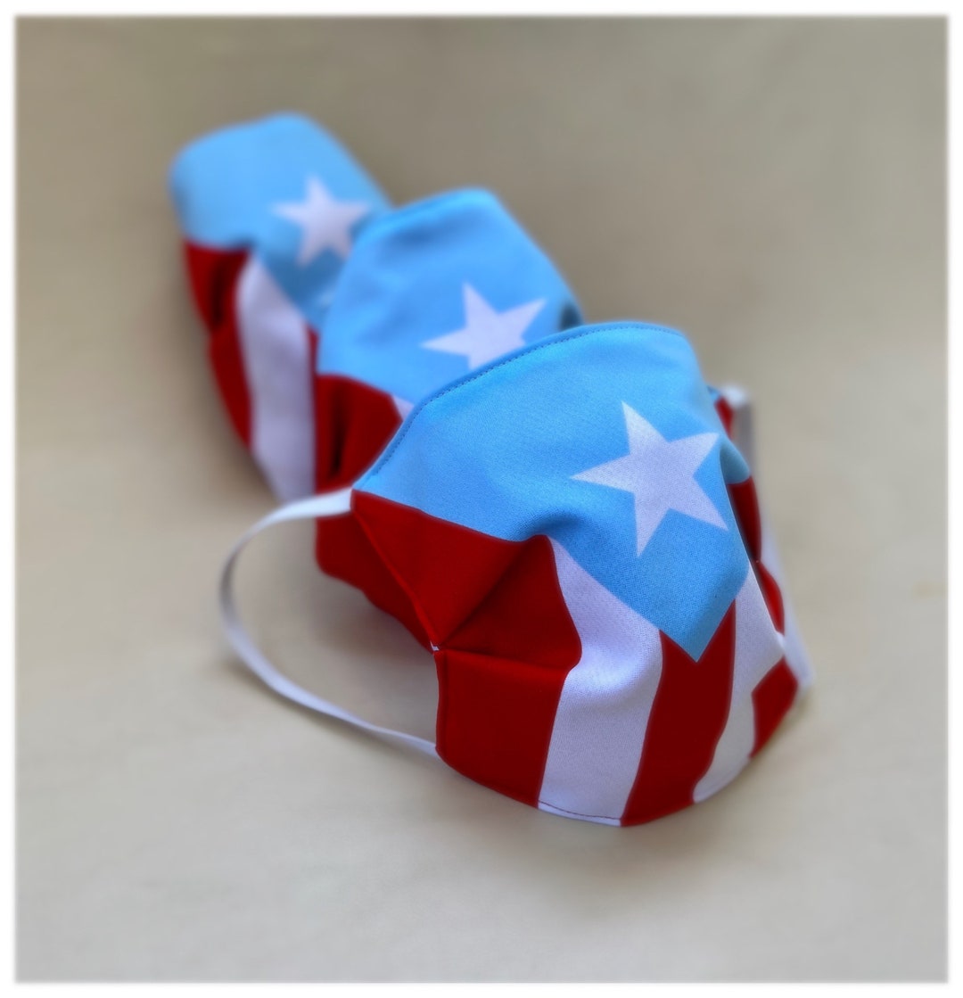 4 Face Masks Bundle Hechas a Mano En Puerto Rico - Etsy