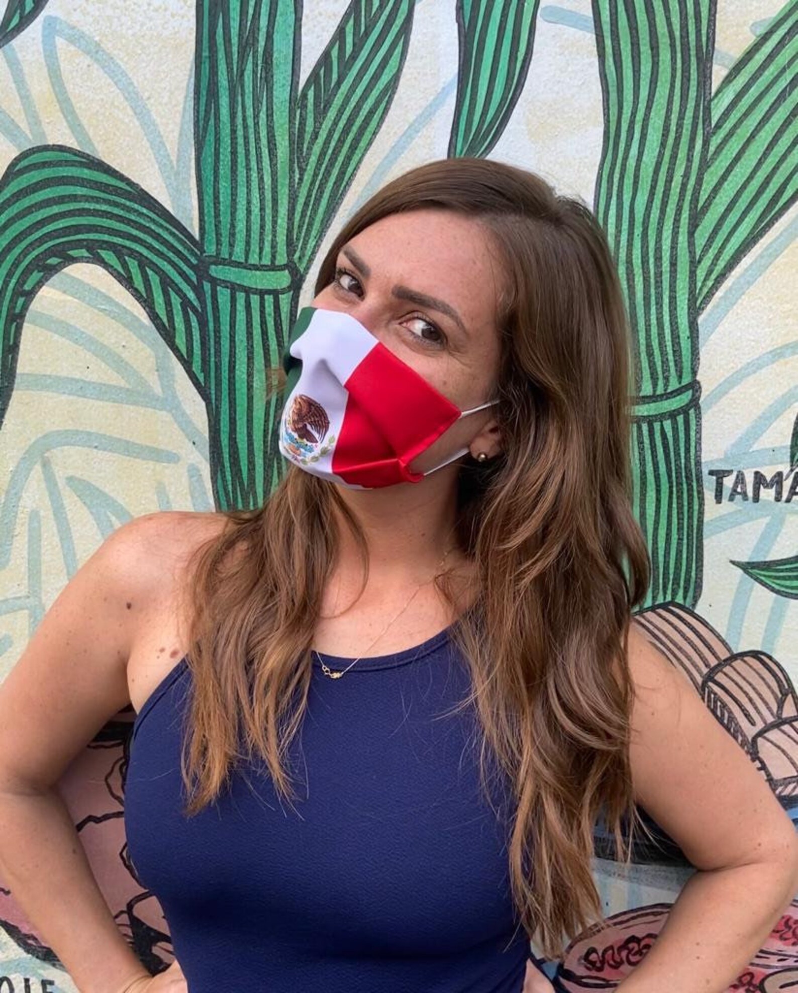 Mexico Flag Face Mask // Mascarilla De Bandera De México // | Etsy