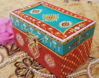 Indian wood box | Etsy