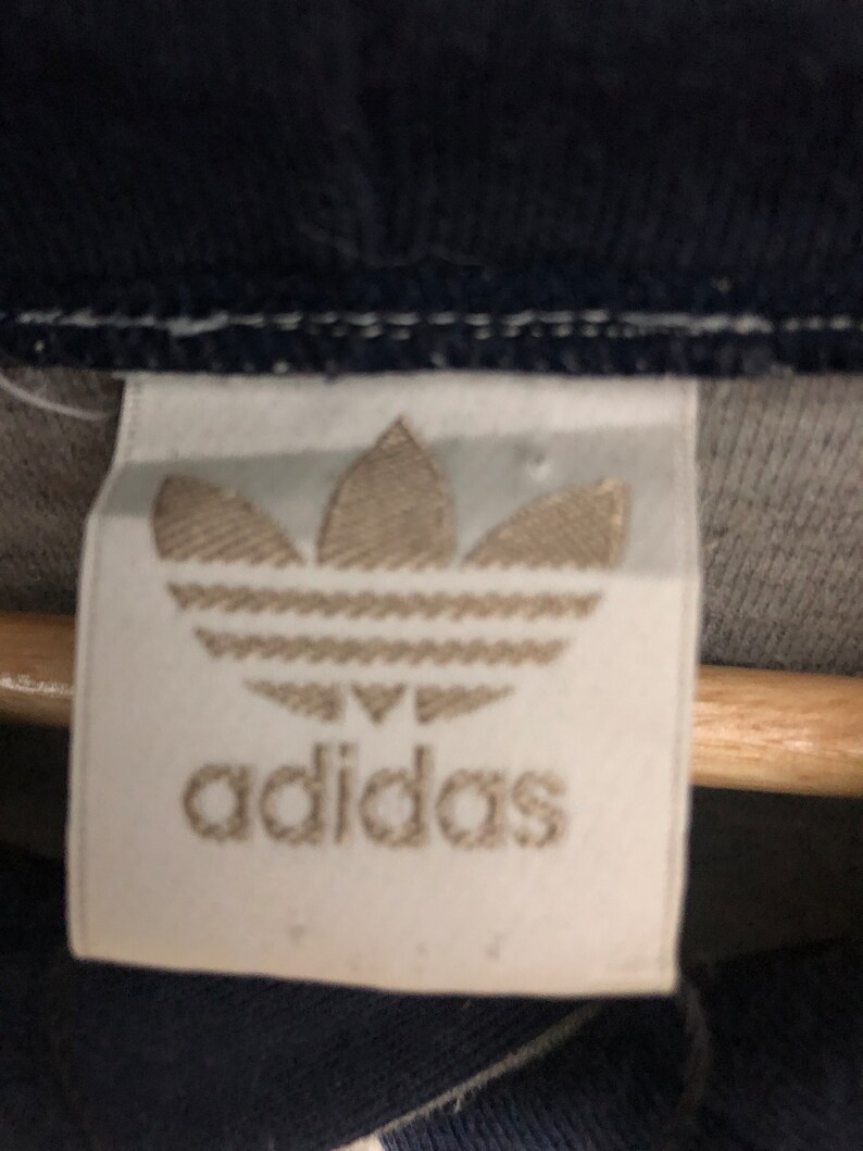 Vintage Adidas Big Logo Embroidery Sweatshirt Hoodie - Etsy