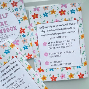 Self-care Activity Book | Mindfulness, Mental Health, Colouring, Relax ...