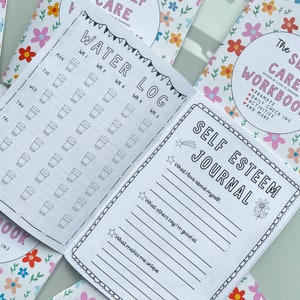 Self-care Activity Book | Mindfulness, Mental Health, Colouring, Relax ...