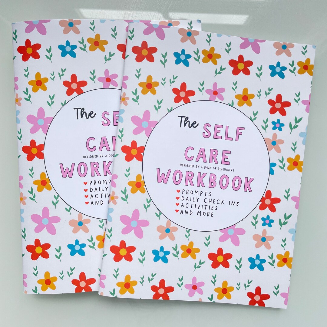 Self-care Activity Book | Mindfulness, Mental Health, Colouring, Relax ...