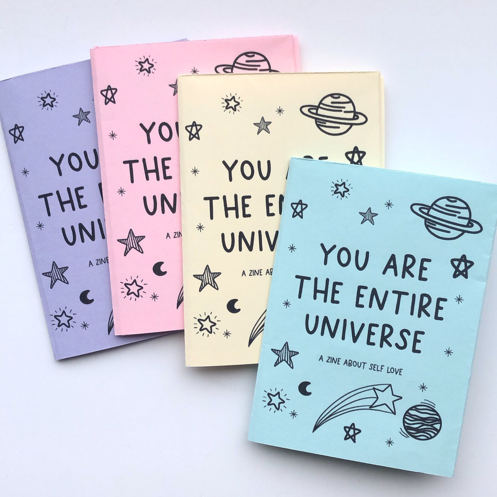 A Zine About Self-love Positivity and Mental Health Self - Etsy