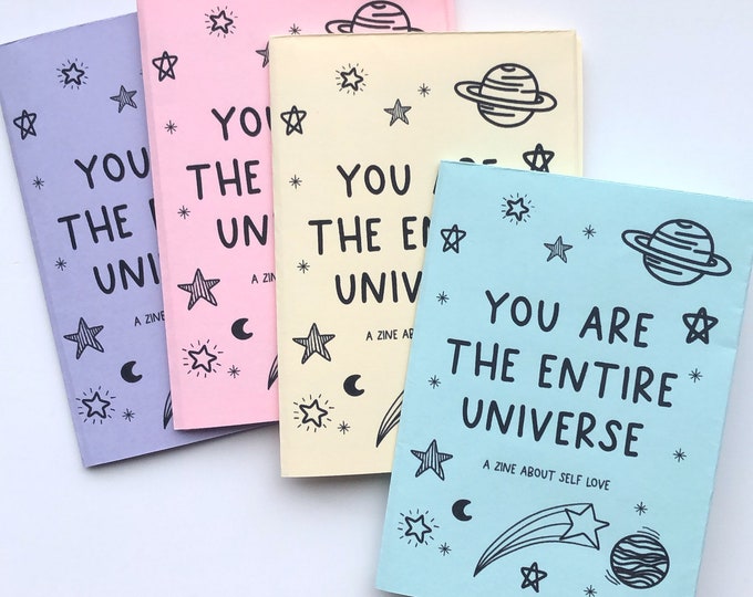 A Zine About Self-love Positivity and Mental Health Self Harm, Eating ...