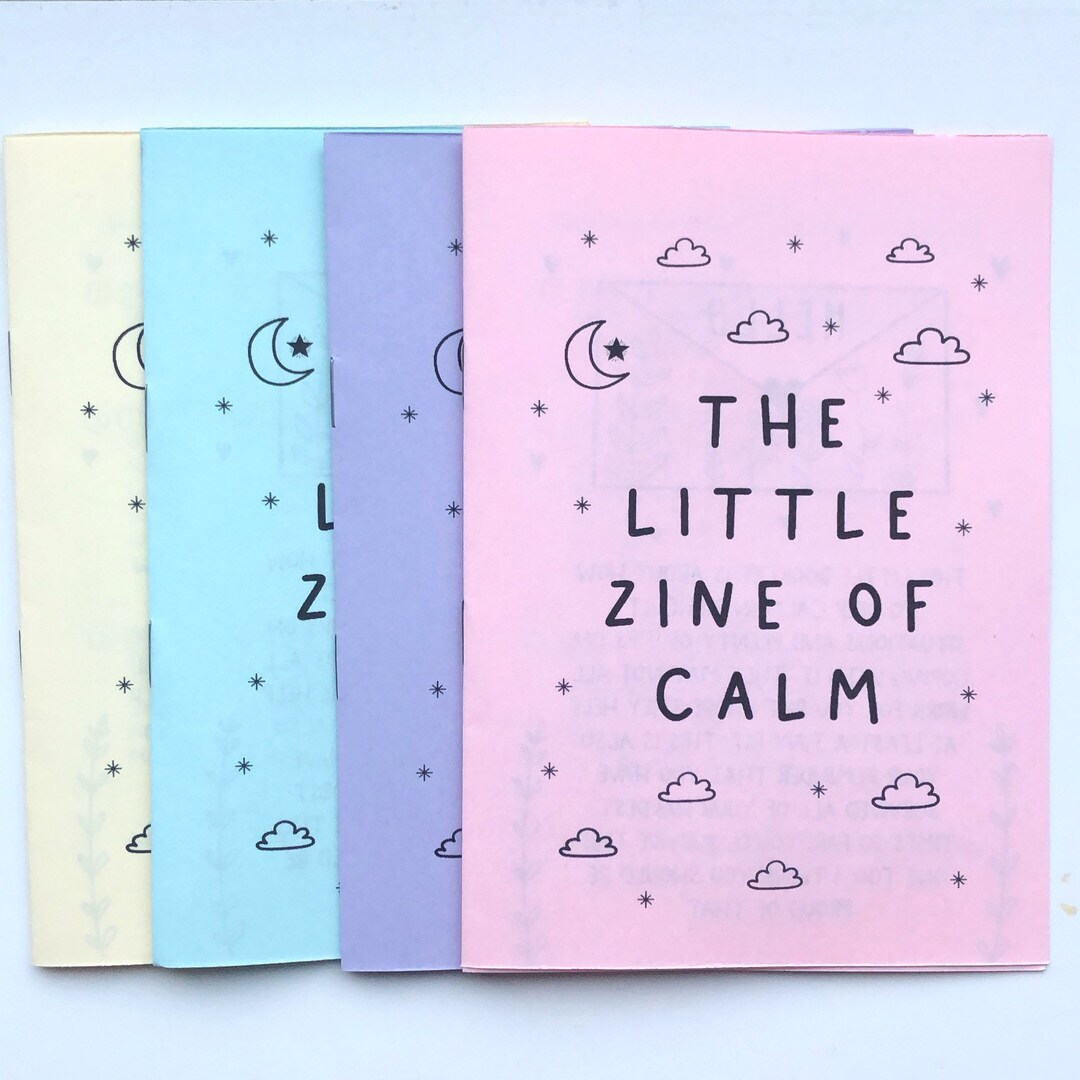 How to Keep Calm Zine Positivity and Mental Health Self Harm, Eating ...