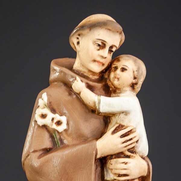 Large Plaster St Anthony Statue - Etsy