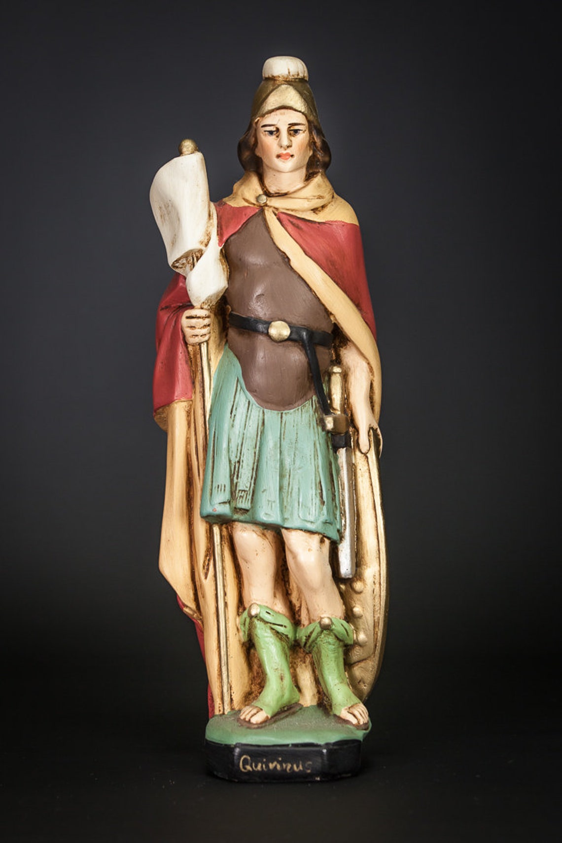 St Quirinus of Neuss Saint Quirin of Rome Martyr Plaster | Etsy