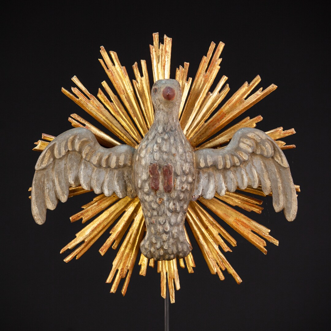 God the Holy Spirit Sculpture 1700s / 1800s Antique Holy - Etsy