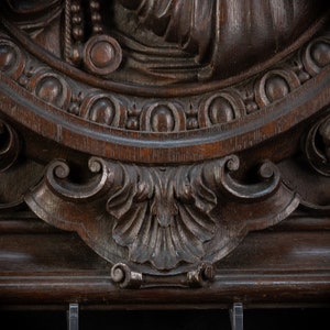 Saint Ignatius of Loyola Wooden Relief Sculpture Antique 1700s Jesuits ...