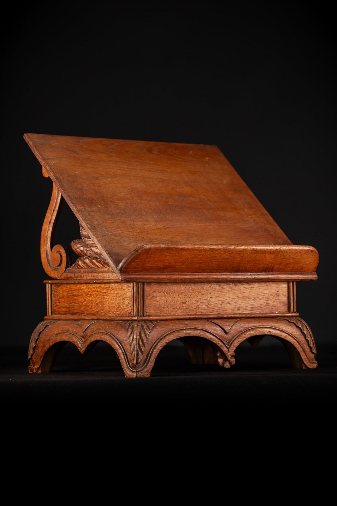 Book Stand 19th Century Wooden Missal / Bible Holder 1800s French ...