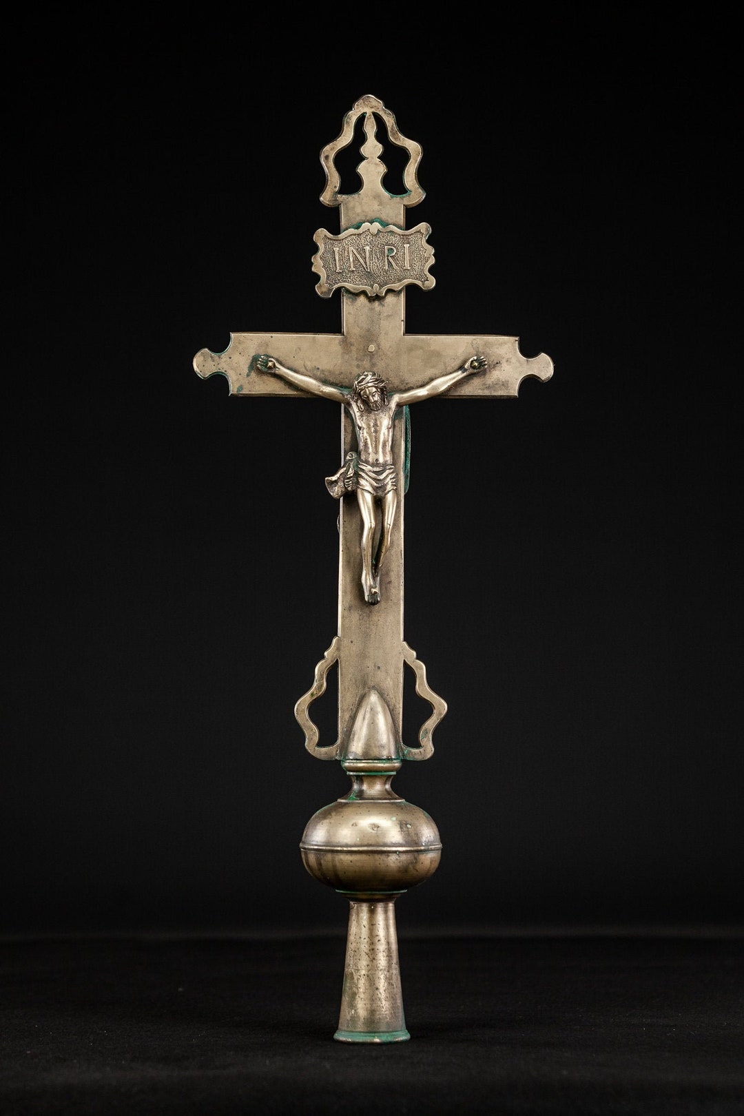 Antique 1500s Processional Bronze Cross RARE 16th Century - Etsy