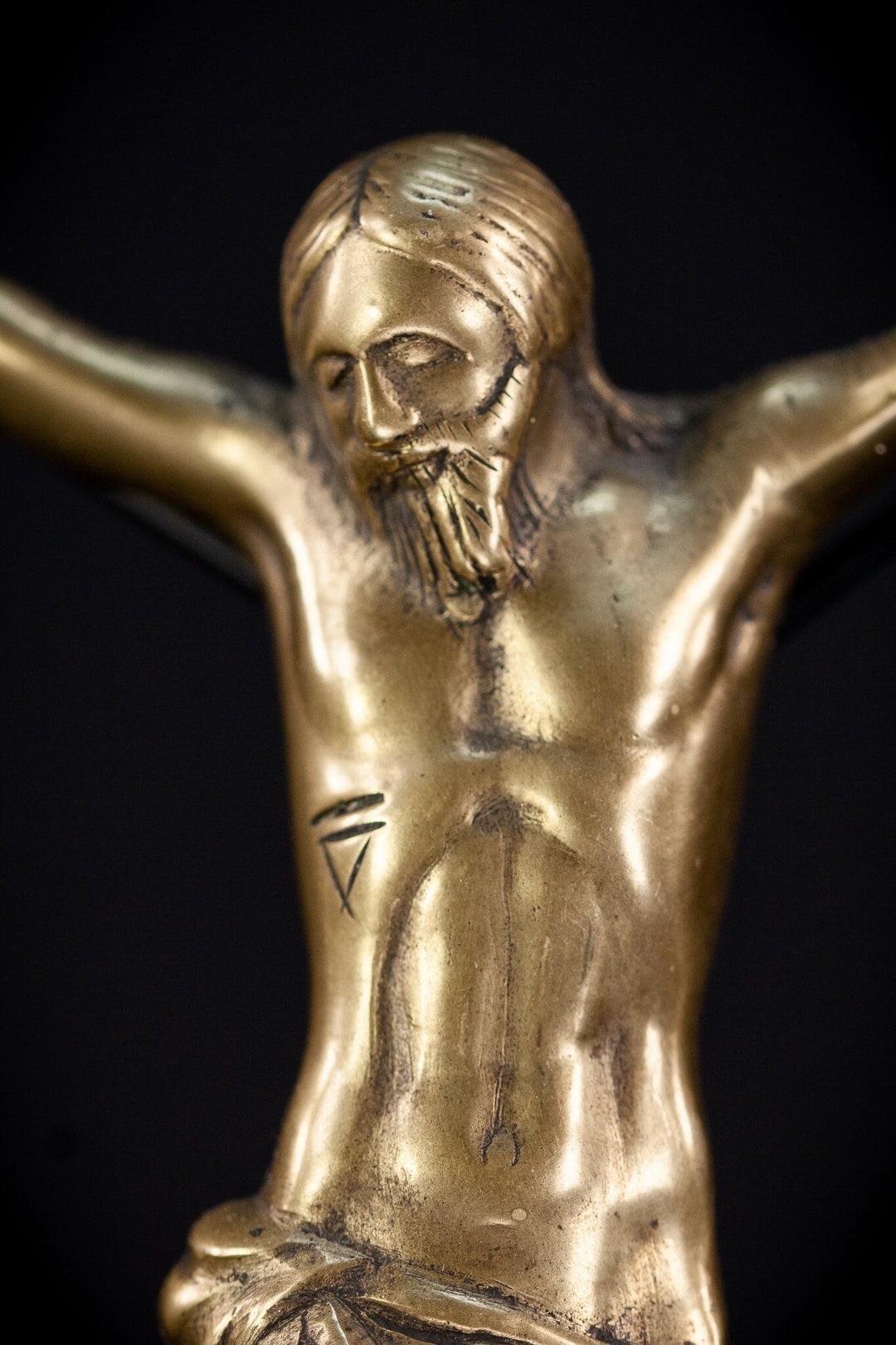 Antique Jesus Christ Sculpture From the 17th Century | French Bronze ...