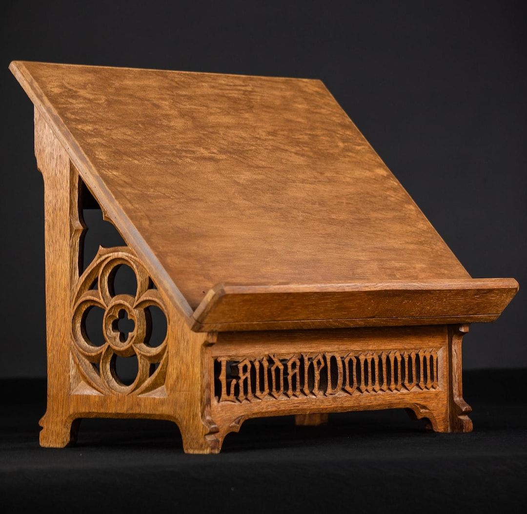Book Stand 19th Century Wooden Missal / Bible Holder 1800s French ...