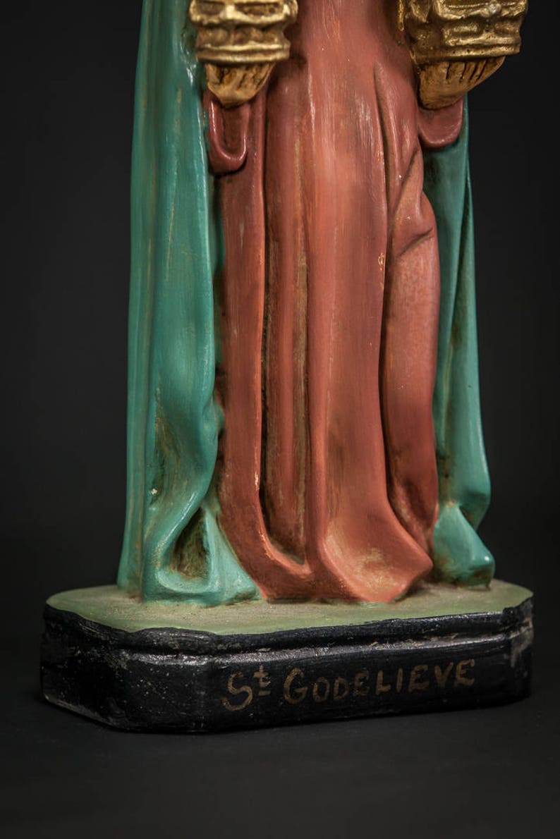 St Godelieve Statue Saint Godeleva Figure Godelina | Etsy