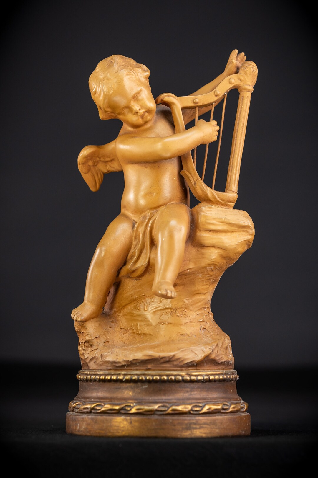 Angel Statue | French Antique Terracotta Cherub Figure | Early 1900s ...